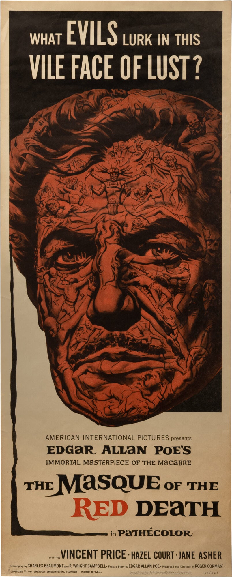 The Masque of the Red Death | Edgar Allan Poe, Vincent Price, Roger ...
